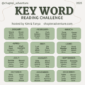 2025 Key Word Reading Challenge – Chapter Adventure