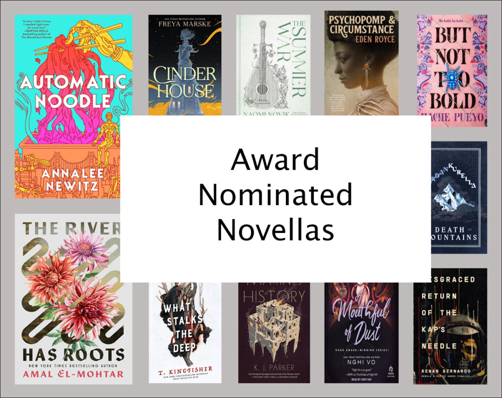 The 15 Novellas Nominated for 2026 Locus, Nebula and Hugo Awards ...